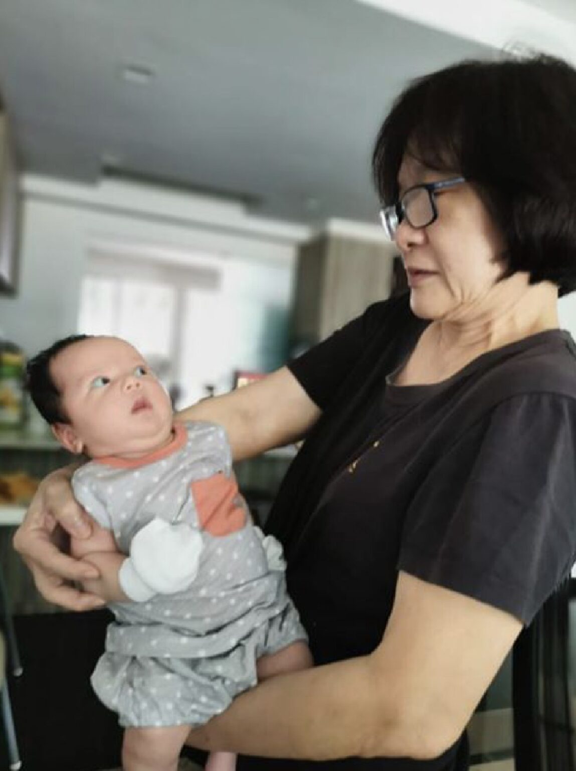 Awkward Baby Photo
